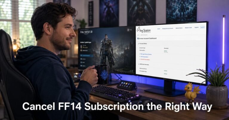 How To Cancel Ff14 Sub